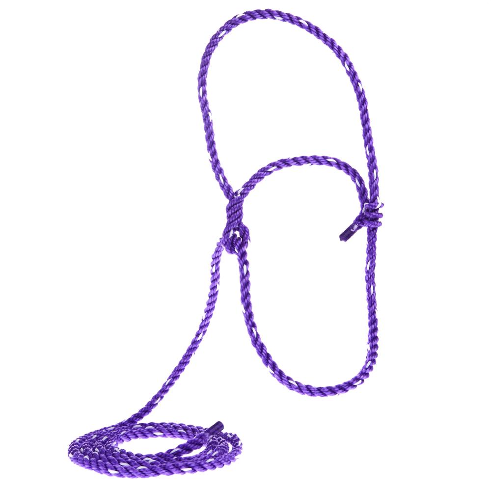 Sullivan Supply Cow Rope Halter Purple