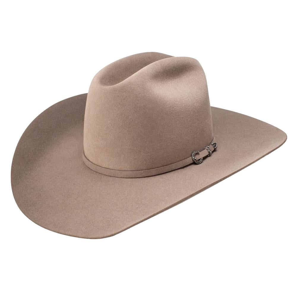Resistol 30X Rough N Ready Natural 4 1/2in Brim Precreased Felt Cowboy
