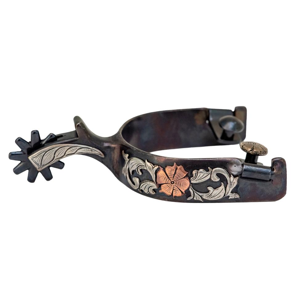 Cowboy Tack Desert Rose Mens Spurs