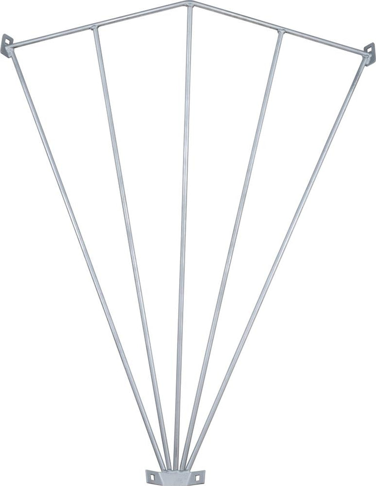 Tarter Corner Mount Galvanized Manger Feeder