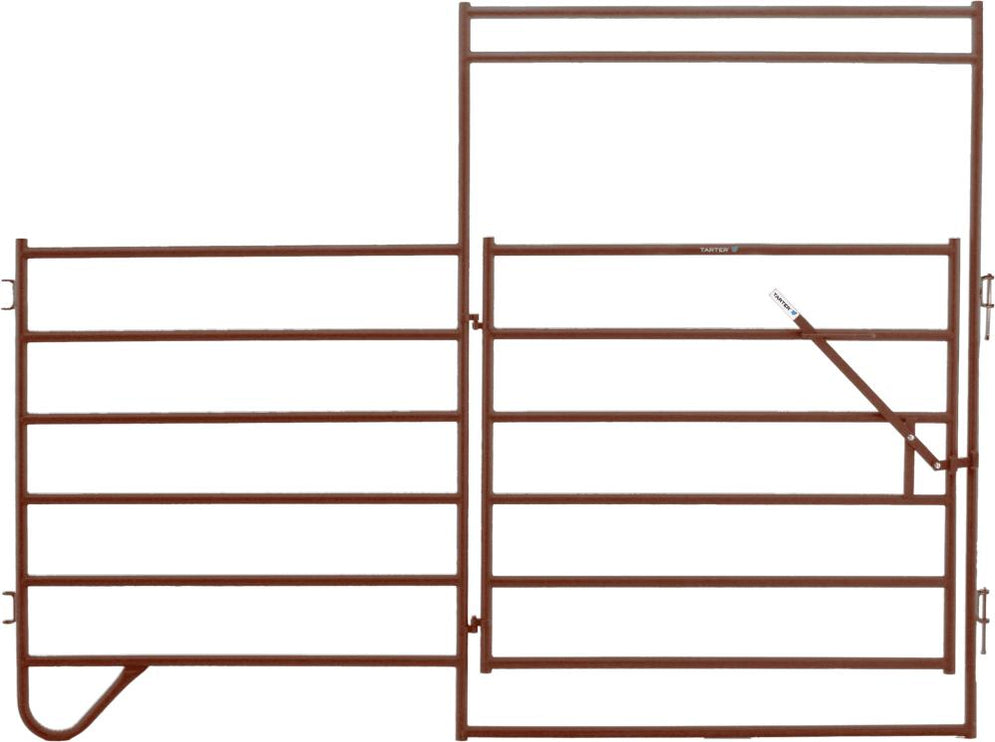 Tarter 5ft Tall x 12ft Long Equimax Panel with Ride-Thru Gate