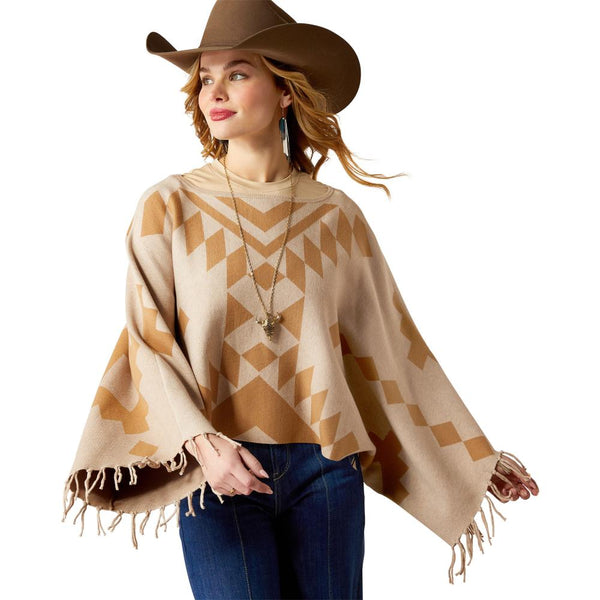 Ariat Women's Sunset Chic Sweater Poncho