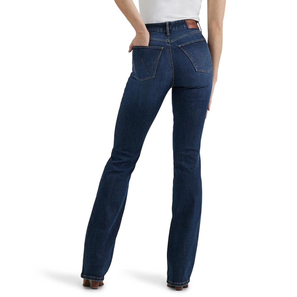 Wrangler Women's BeSpoke High Rise Lacey Bootcut Jean