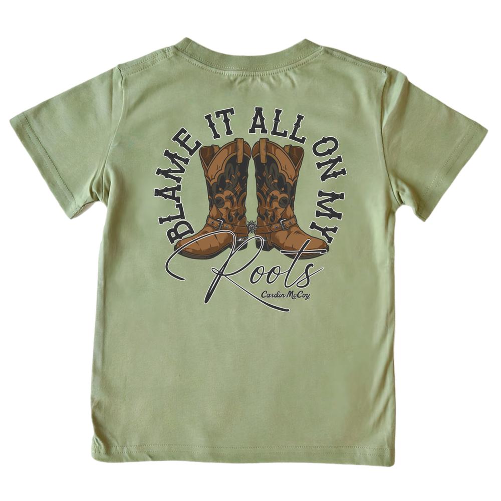 Cardin Mccoy Blame My Roots Tee