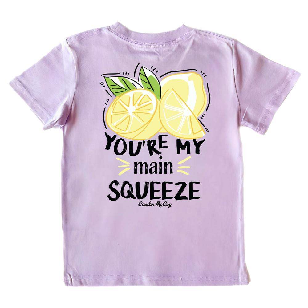 Cardin Mccoy Girl's Lavender Main Squeeze Tee