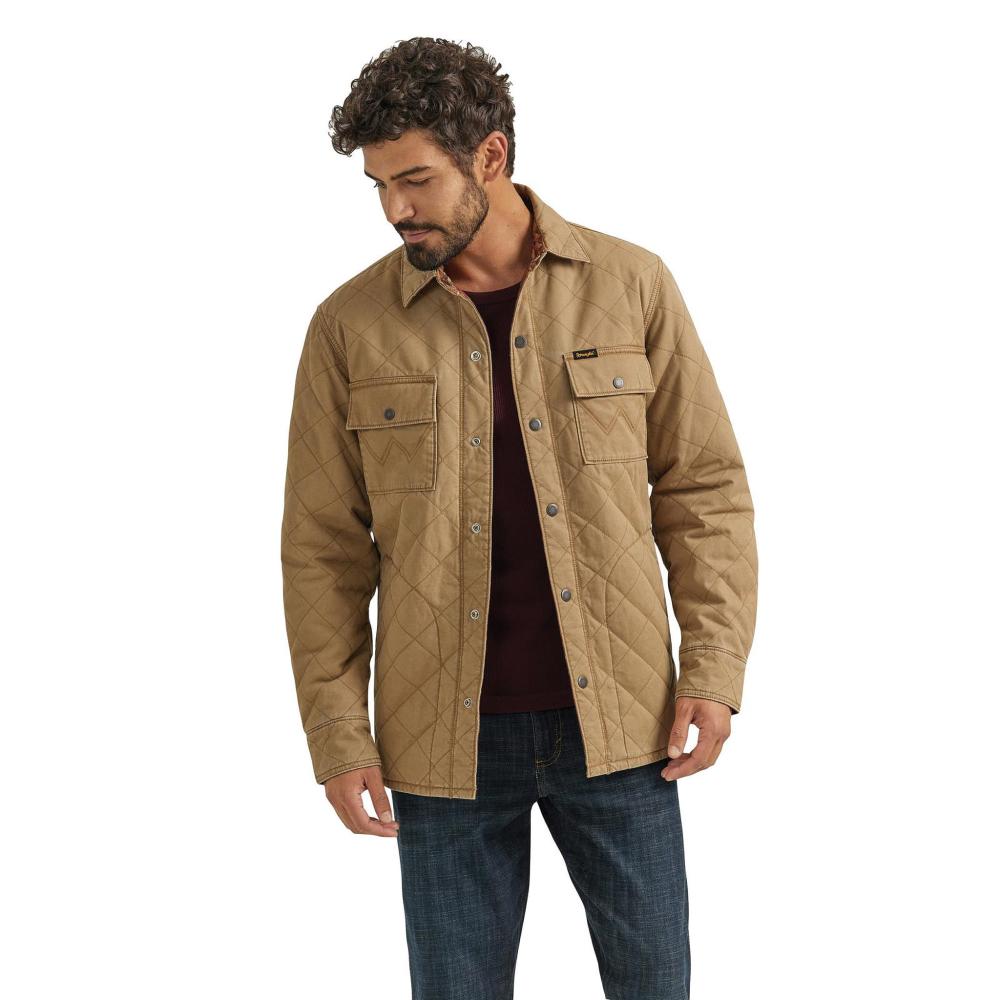 Wrangler Men's Clay Reversible Shirt Jacket