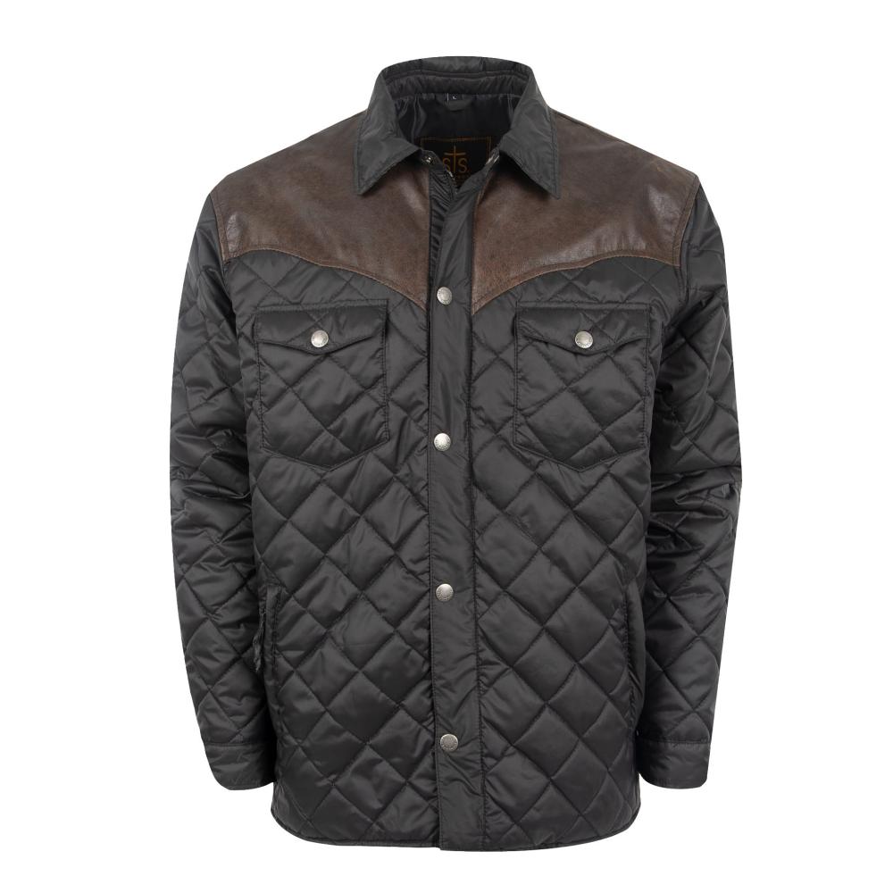 STS Ranchwear Men's Black Ransom Jacket