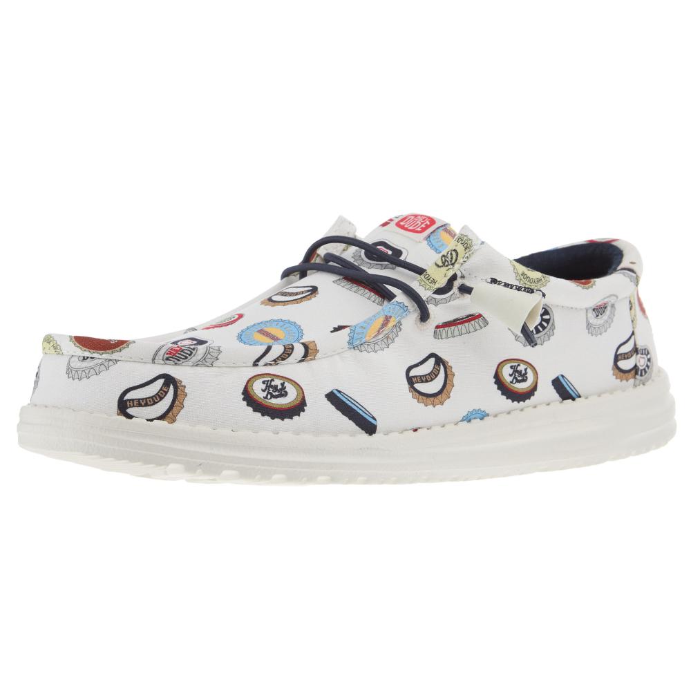 Hey Dude Mens Wally Spring Breakr Bash Casual Shoe