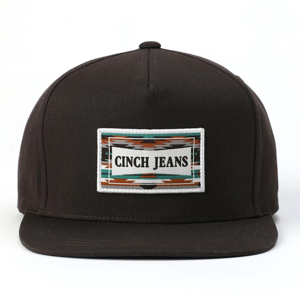 Cinch Men's FlexFit Brown Cap