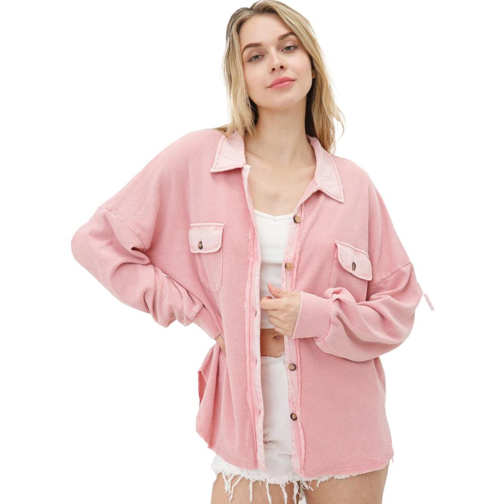 Blue B Women's Mellow Rose Shirt Jacket