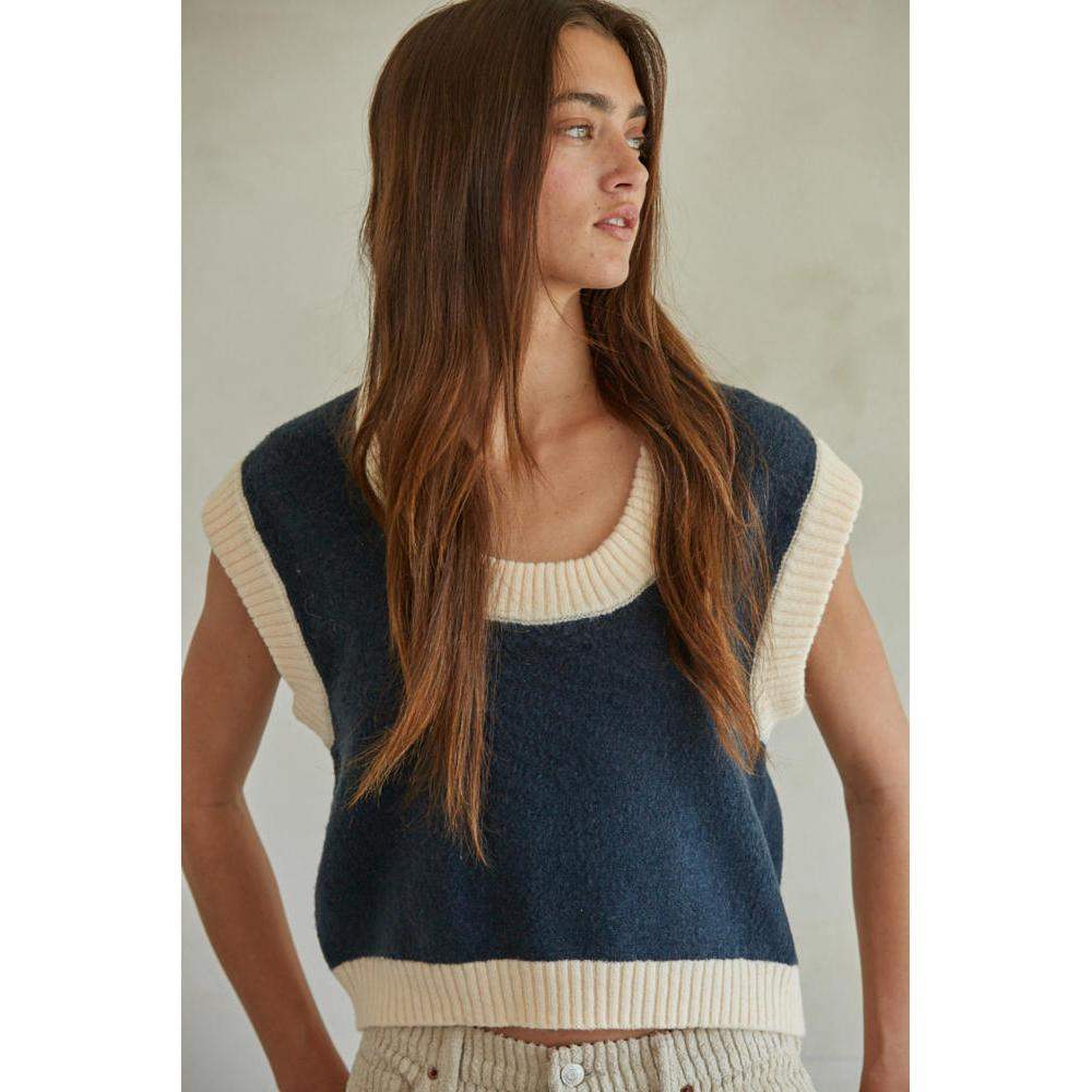 By Together Apparel Women's Dark Navy Sylana Vest
