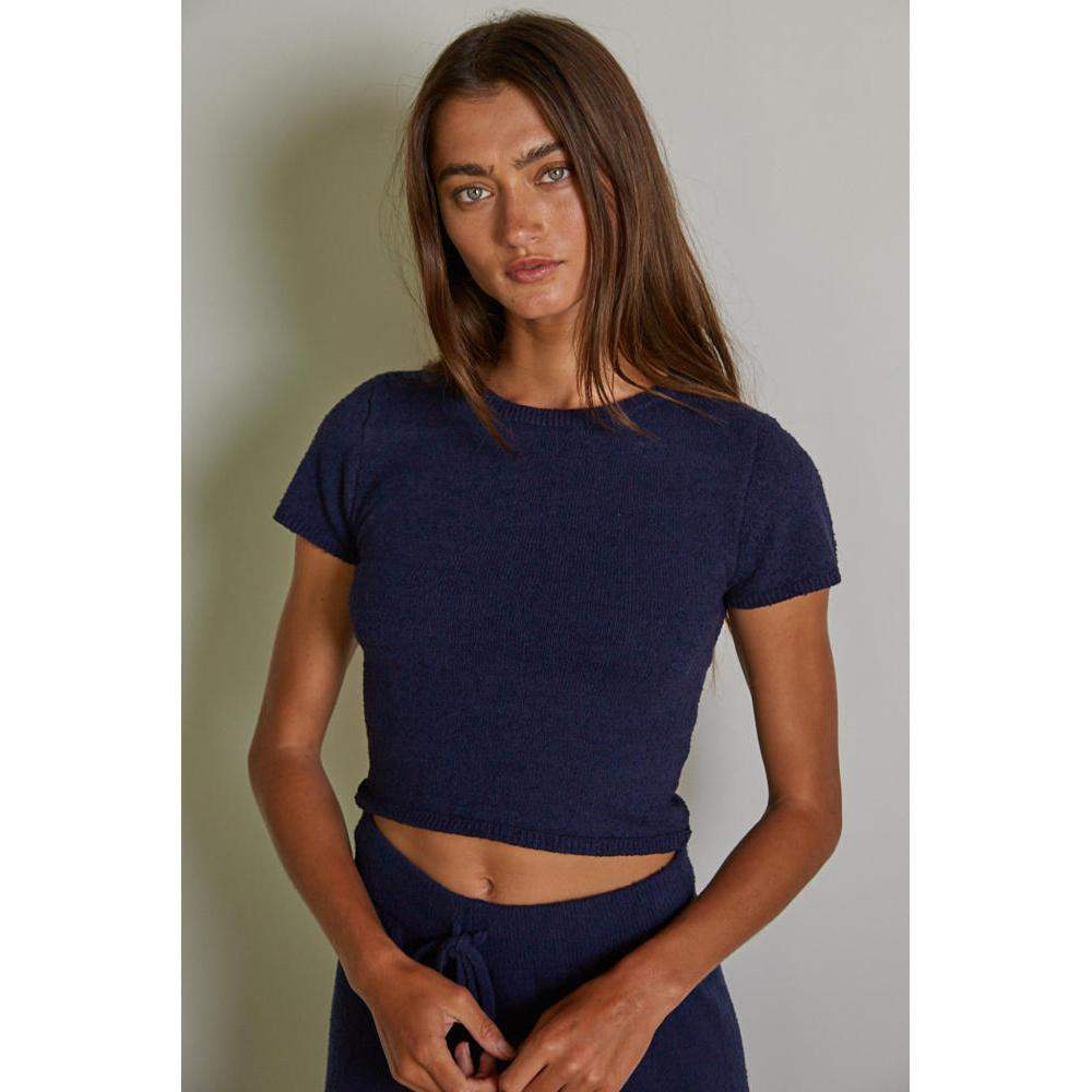 By Together Apparel Women's Navy Andre Top
