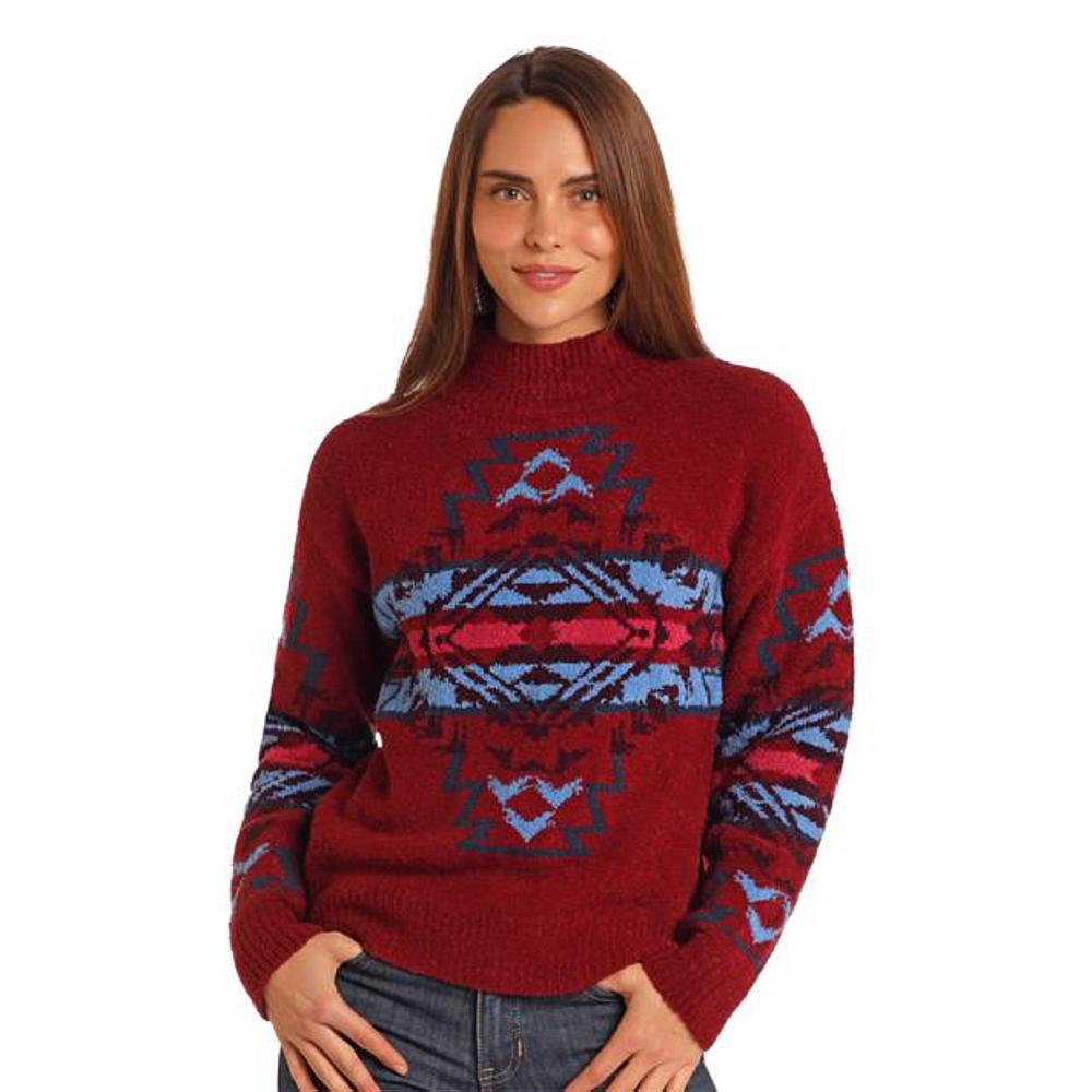 Panhandle Women`s Southwest Boucle Sweater