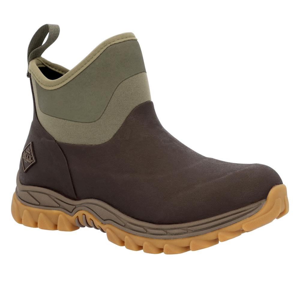 Muck Women`s Dark Brown/Olive Arctic Sport II Ankle Boot