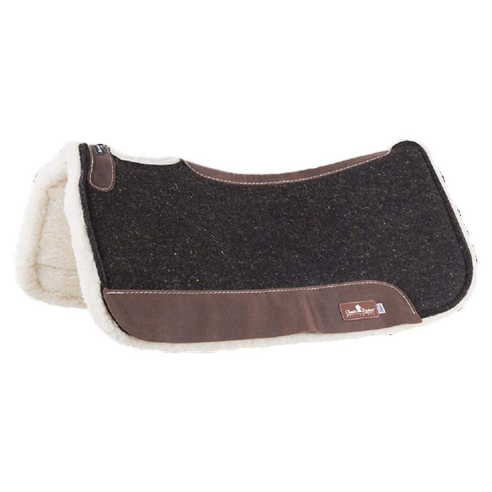 Classic Sensorflex Fleece Bottom Felt Saddle Pad 30x30