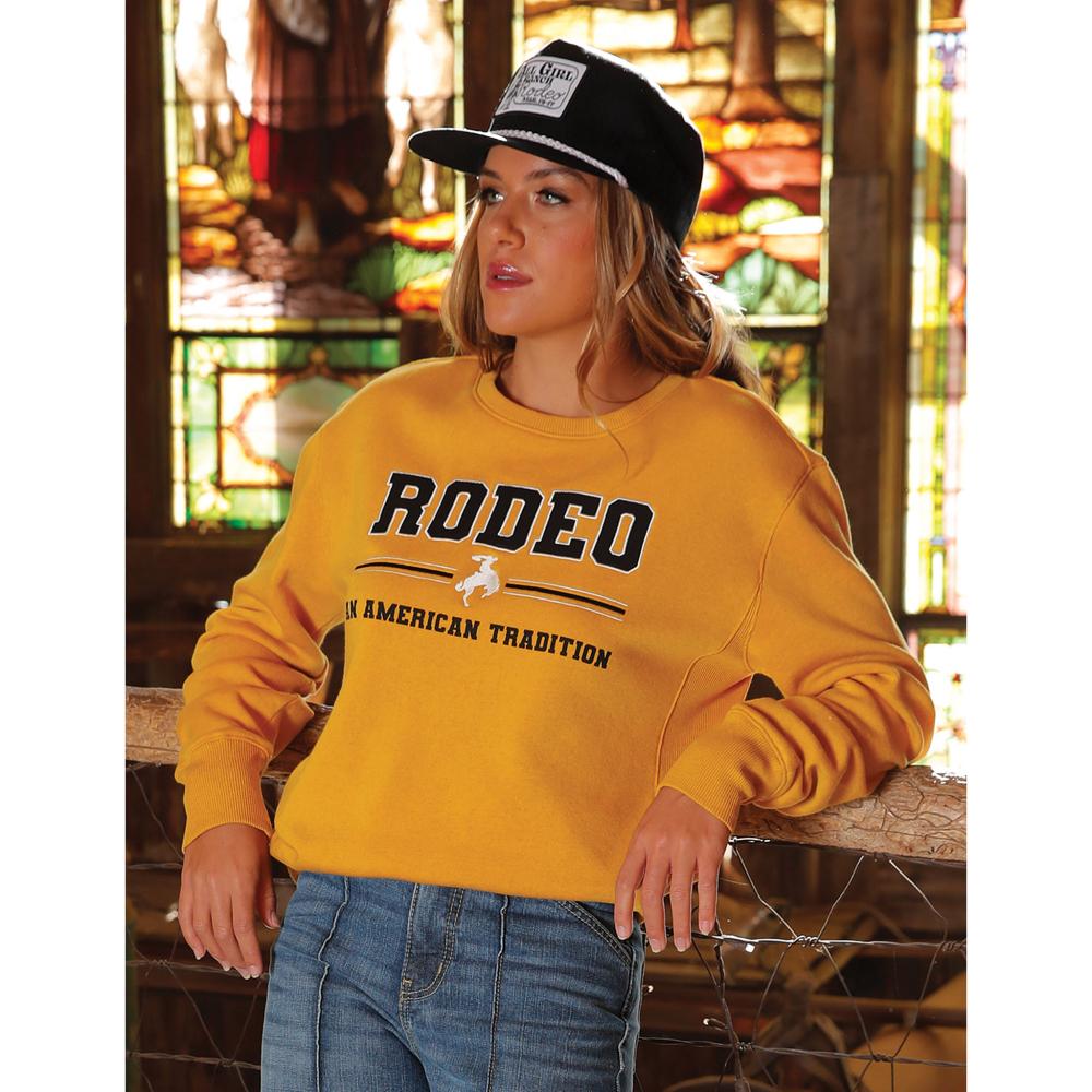 Cruel Denim Yellow Rodeo Crewneck