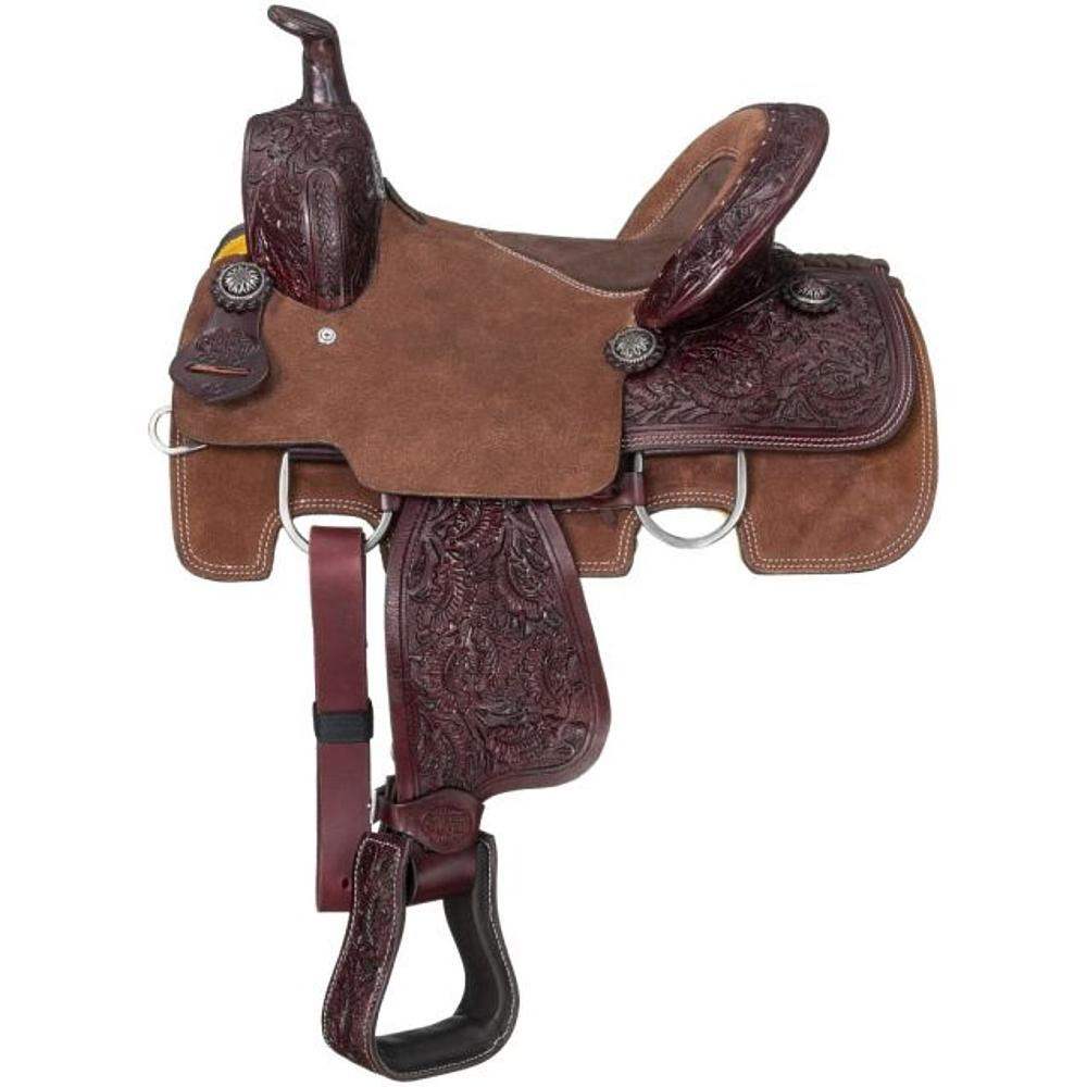 Tough 1 12in Redford Roper Youth Kids Saddle