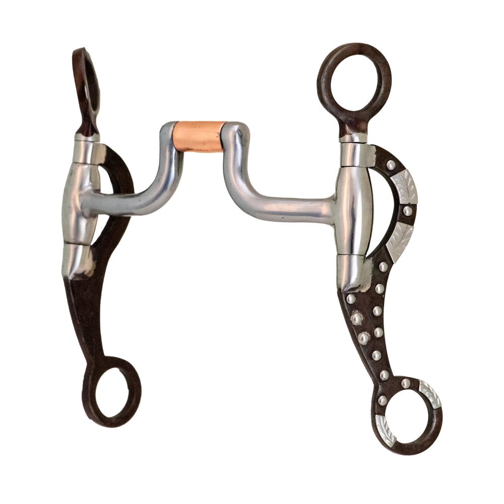 Cowboy Tack Remuda Square Hinge Port Short Shank Bit