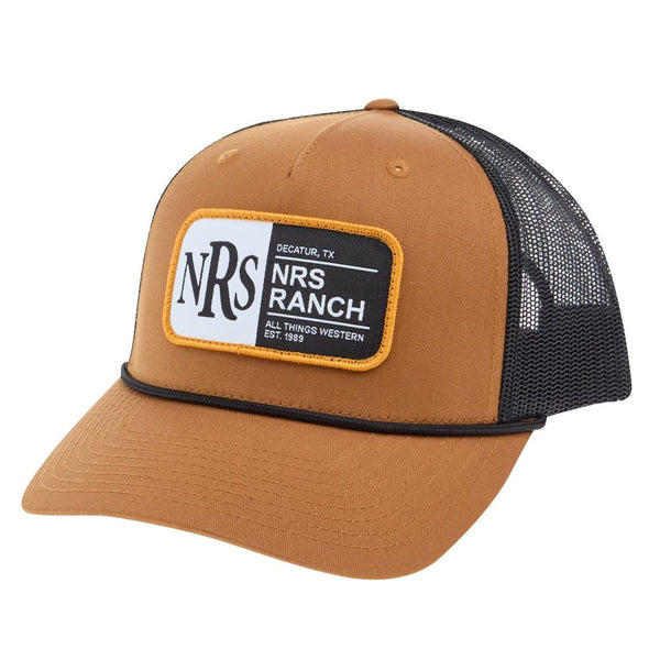 NRS Ranch Caramel/Black Rope Cap