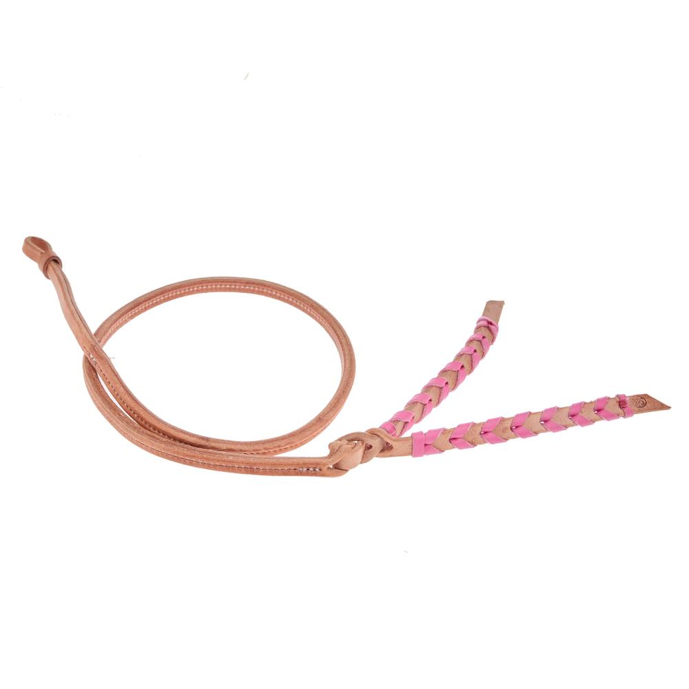 NRS TACK Natural Pink Laced Popper Over N Under
