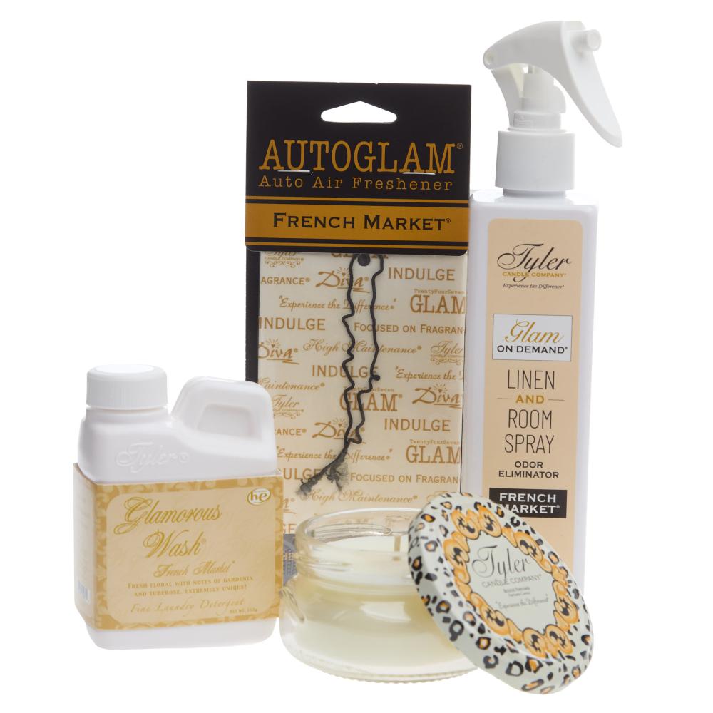 Tyler Candle Co French Market Glamorous Gift Suite VI