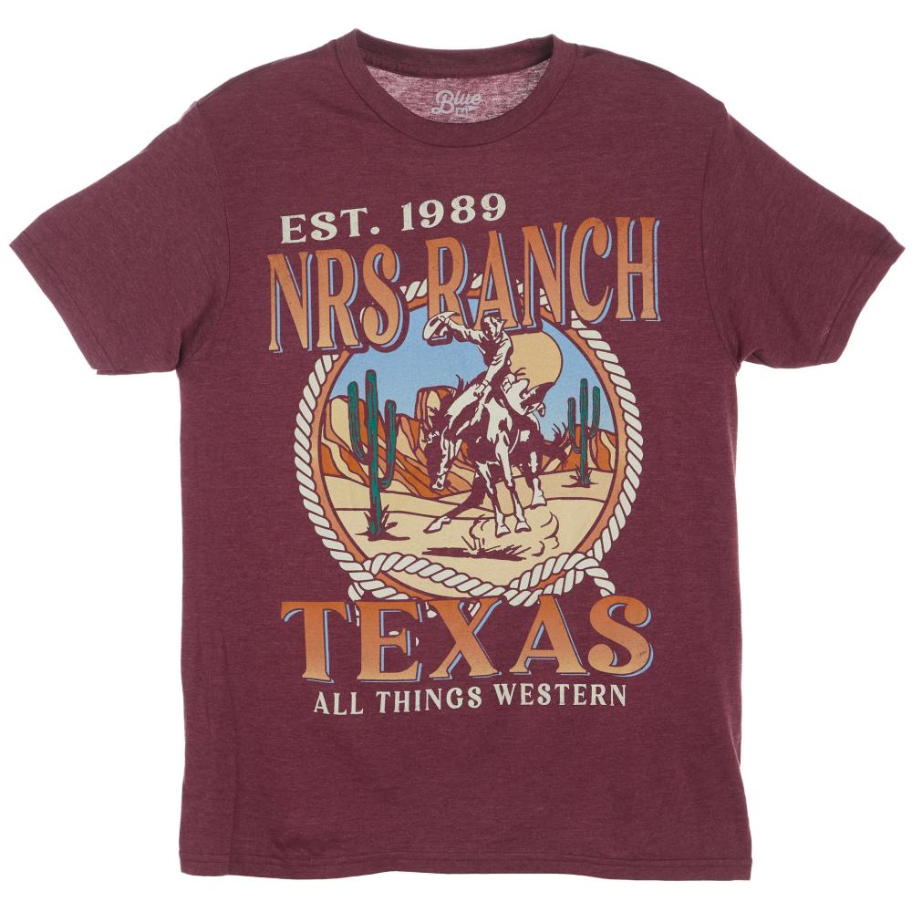 NRS NRS Ranch Wild Johnny Maroon Tee