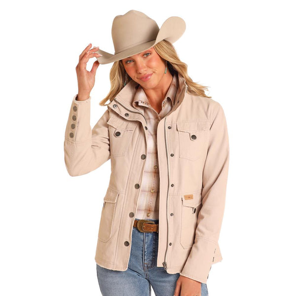 Panhandle Powder River Women's Canvas Jacket