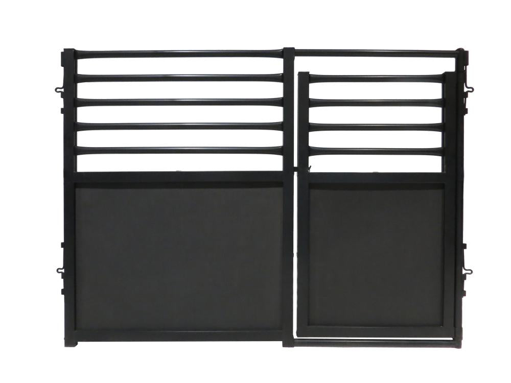 Priefert Expo Stall Front Horizontal Rail 10' Poly Black