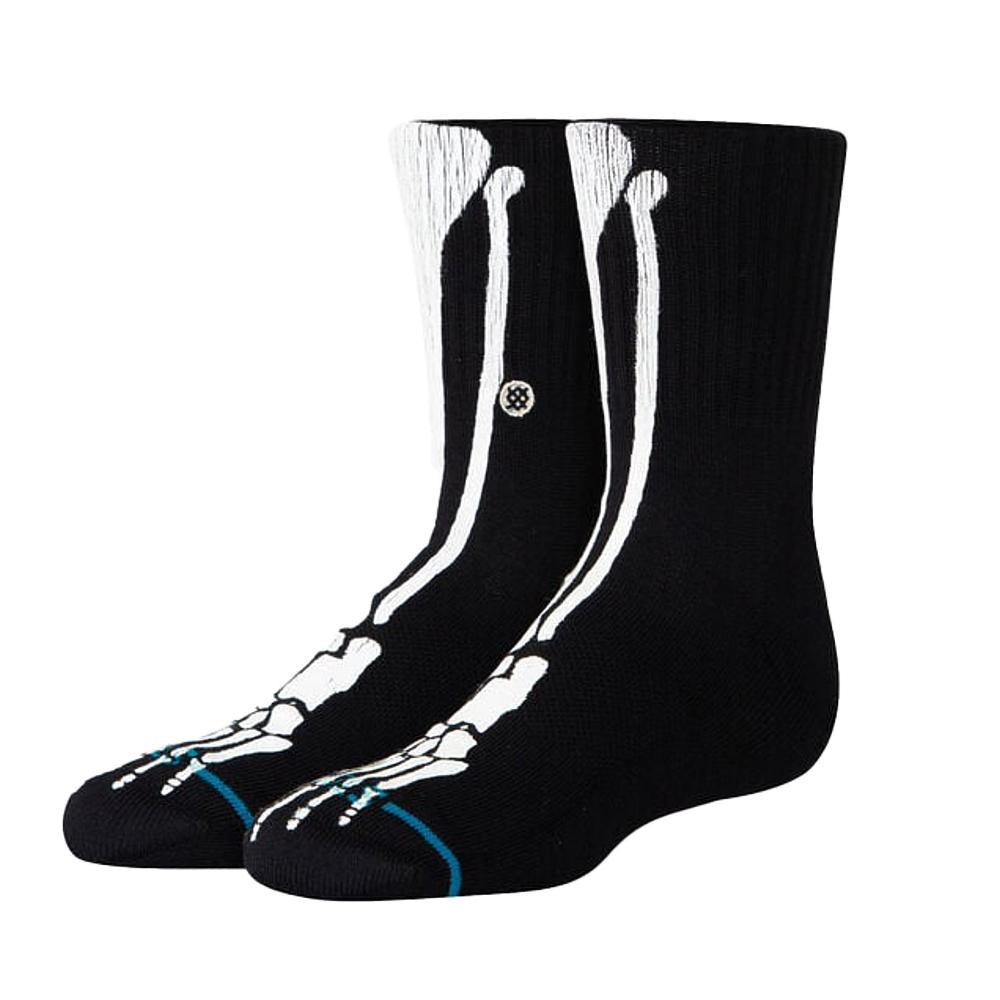 Stance Kids Bones Black Crew Socks
