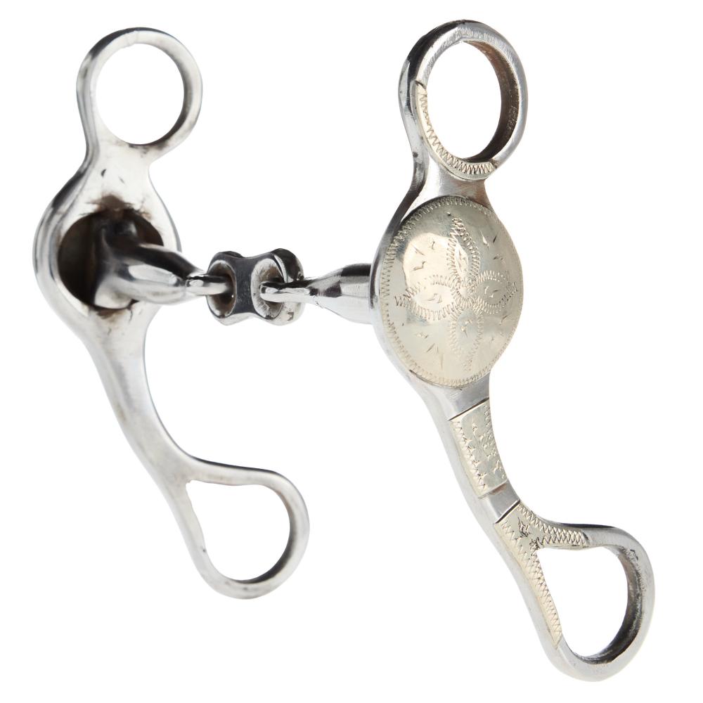 Ricky Trammell Concho Dog Bone Snaffle