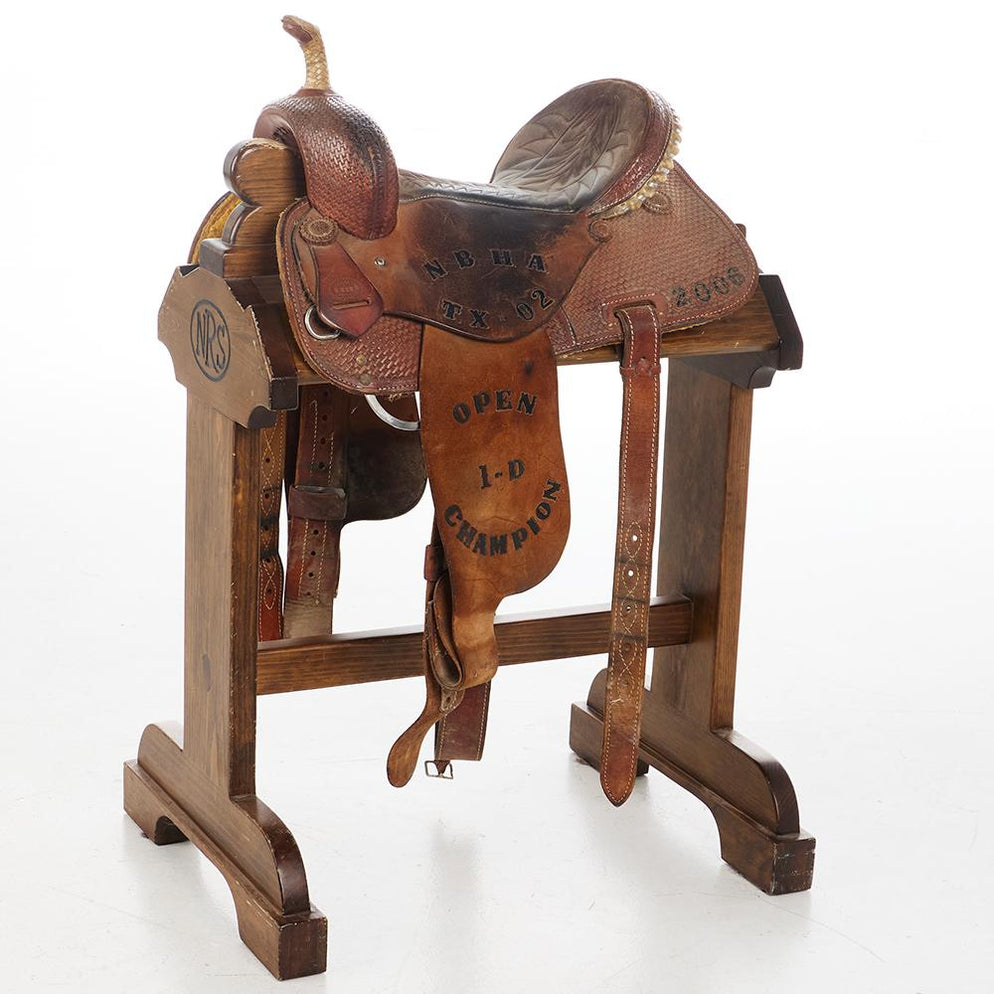 Corriente Used 14.5in Corriente Barrel Saddle