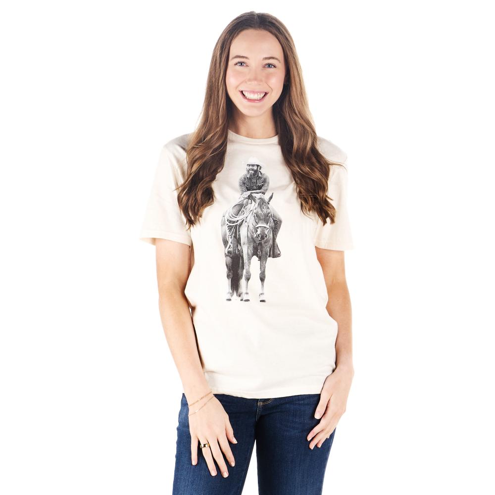 Hank And Scoot Womens Cowboy Rapper Tee