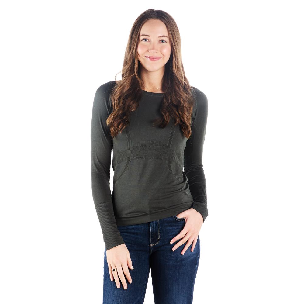 The Tackhack Womens Tack Hack Forest Equitation Long Sleeve Tech Tee
