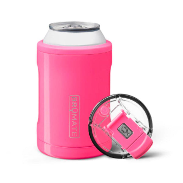 Brumate Hopsulator Duo 12oz Neon Pink