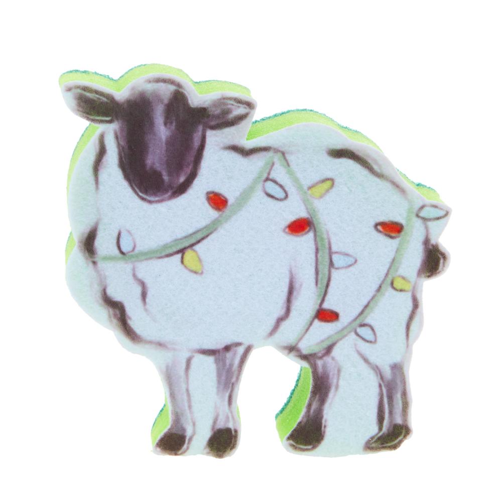 Mud Pie Pir Christmas Sheep Sponge