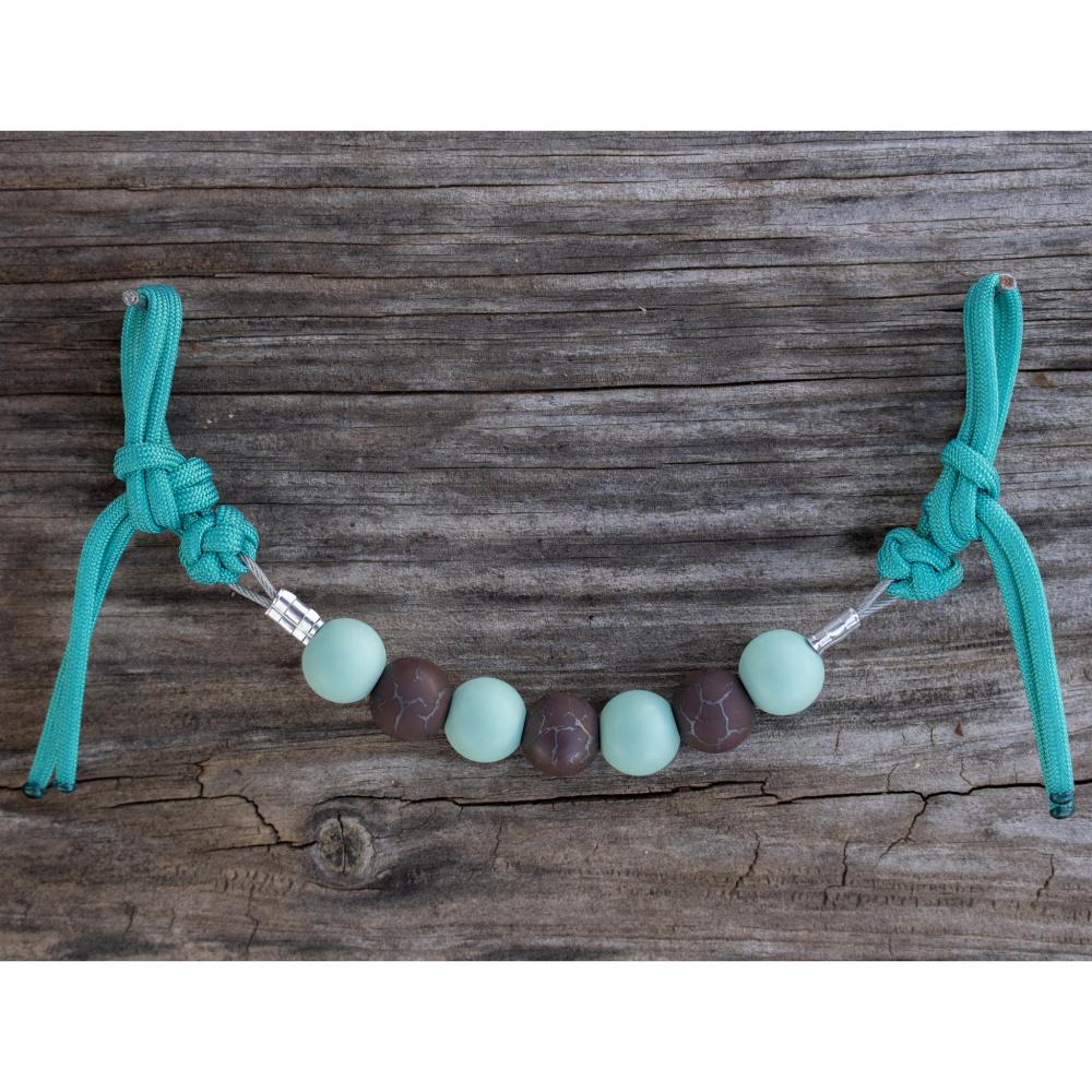 NRS Thin Mint Silicone Beaded Curb Strap