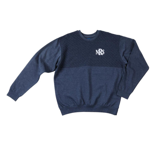 NRS NRS Logo Midnight Quilted Pullover