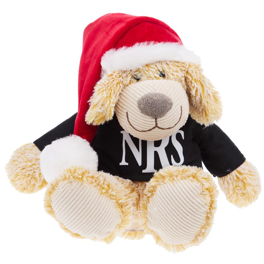 NRS 2024 Rufus Christmas Plush Puppy