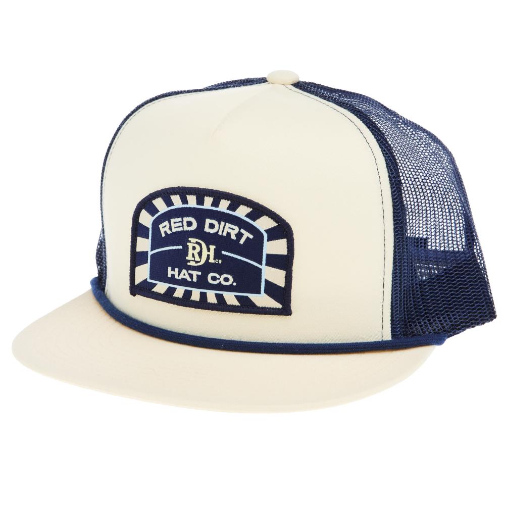 Red Dirt Hat Company Stone/Navy The Conductor Cap