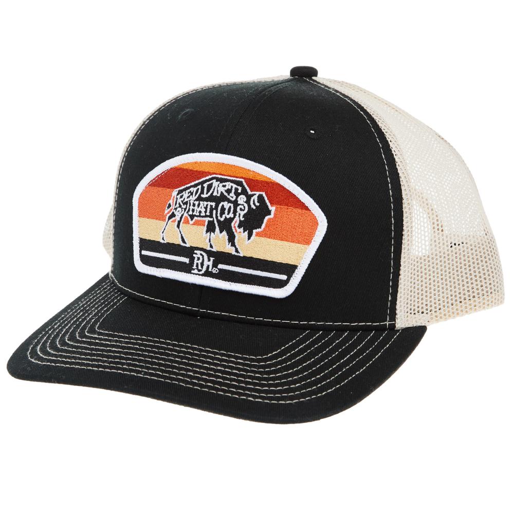 Red Dirt Hat Company Buddy Black/Khaki Cap