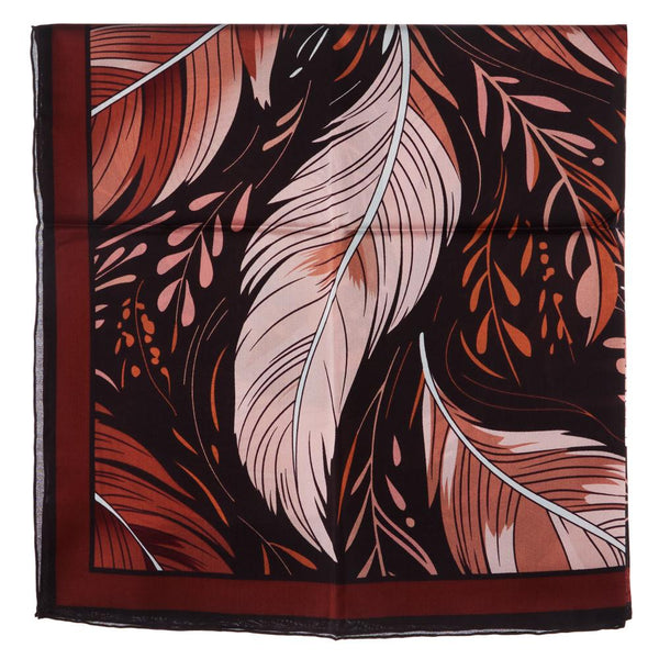 Wyoming Traders Mens Frontier #12 Brown Feather Wild Rag