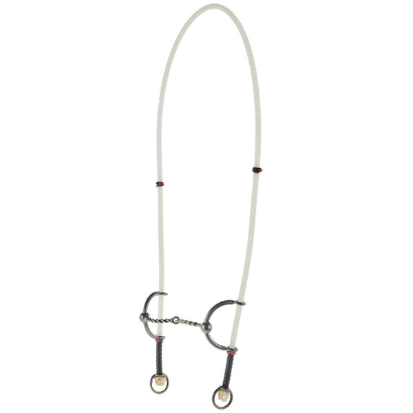 Flaharty Bits & Spurs Twisted Wire Rope Draw Bit Headstall