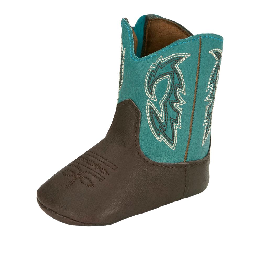 Justin Boot Company Infant Lagoon Baby Canter Leather Boots