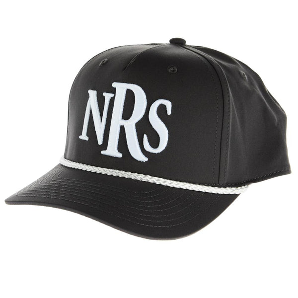 NRS Dark Grey with White 3D Logo Cap