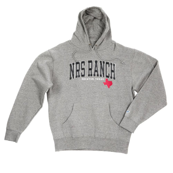 NRS Ranch Texas Logo Graphite Hoodie