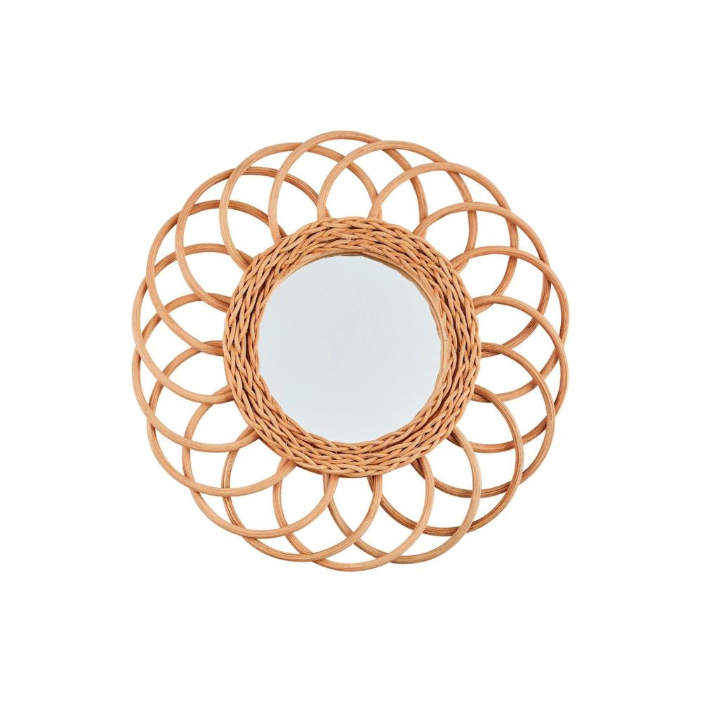 Mud Pie Loop Woven Mirror