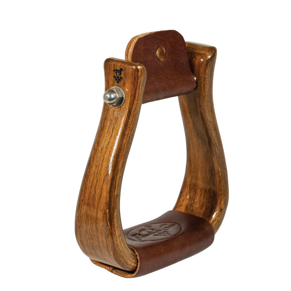 Professionals Choice Medium Gloss 2in Wood Stirrups