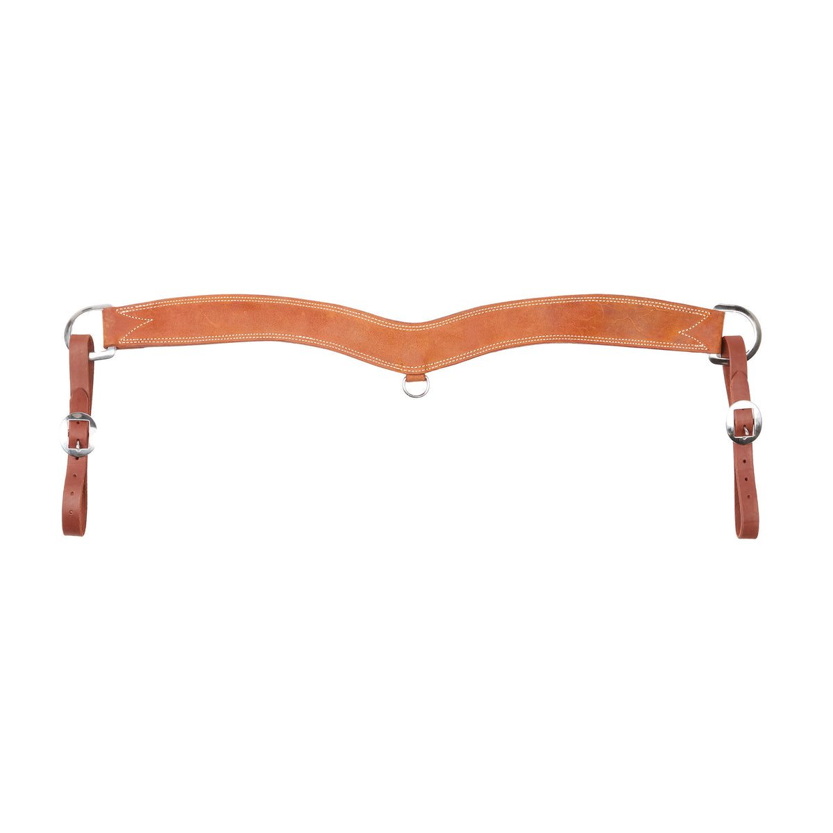 NRS Roughout Golden Skirting 2 1/2in Steer Tripping Breast Collar