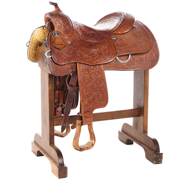 Cactus Saddlery Used 15in Saddlery Reining Cowhorse Saddle