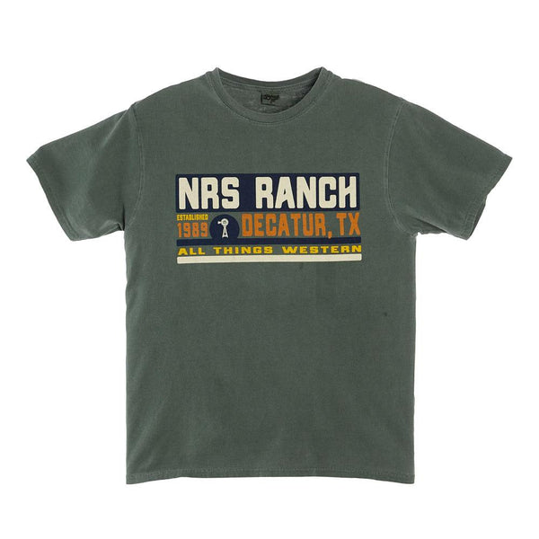 NRS NRS Ranch All Things Western Olive Short Sleeve T-Shirt